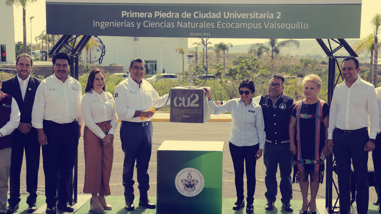 Colocan la primera piedra de Ciudad Universitaria 2
